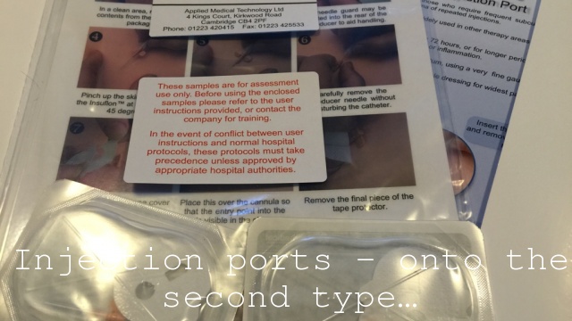 Injection ports – onto the second type… | Diabettech - Diabetes and ...