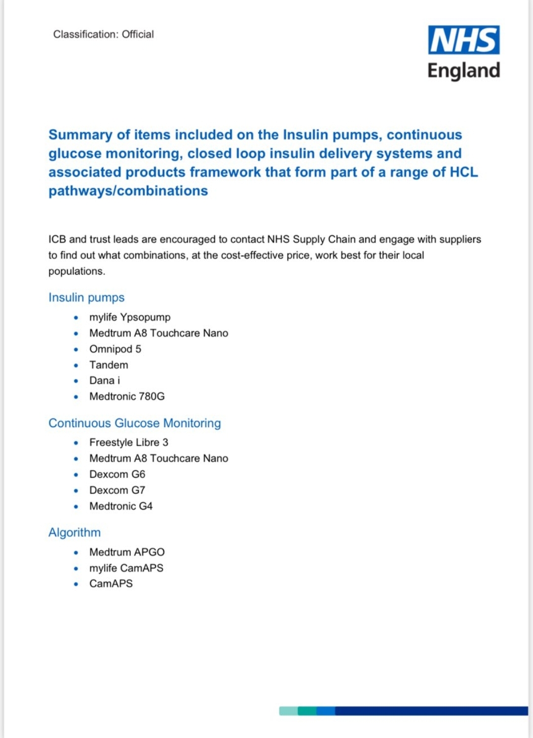 The NHS England Hybrid Closed Loop experiment comes a step closer to ...